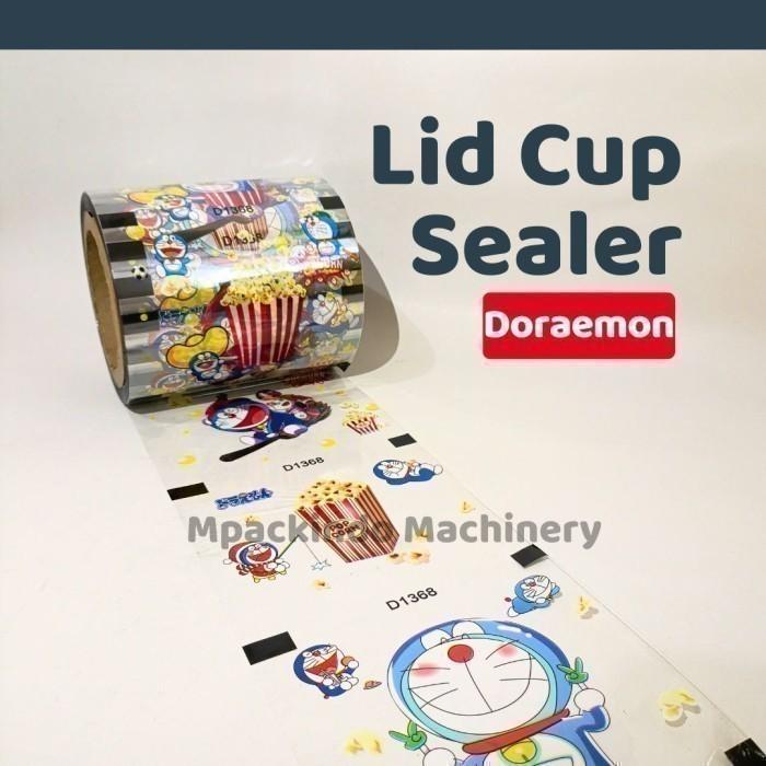 Jual Plastik Lid Sealer Cup Daun Teh Polos Kartun Lucu / Plastic Seal ...