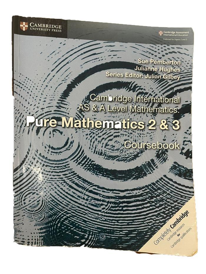 Jual Buku Cambridge AS & A Level Mathematics Pure Mathematics 1 2 3 ...