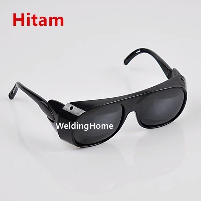Promo Kacamata Las Kacamata Welding Glasses Kacamata Safety - Hitam ...