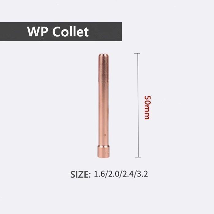 Jual Tig Argon Gas Lens Las Torch Keramik Collet Body WP17 WP18 WP26 ...