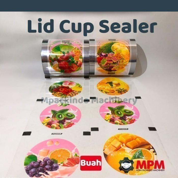 Jual Plastik Lid Cup Polos Sealer Tutup Press Gelas Seal Pop Ice - Buah ...
