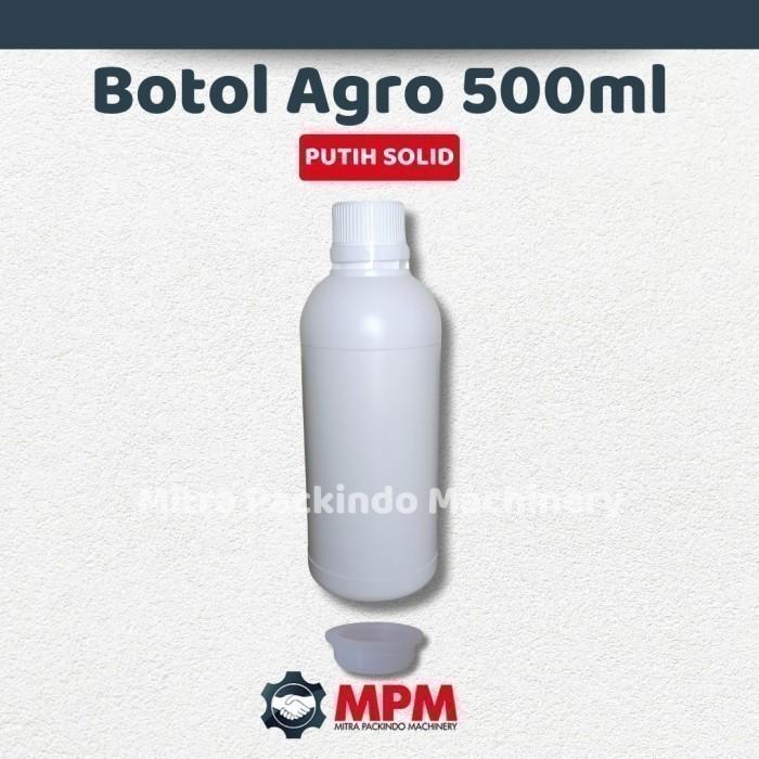 Jual Botol Agro Labor Pupuk 500 ml / Hitam Natural Putih Solid 500ml - Putih Solid, Min Order ...