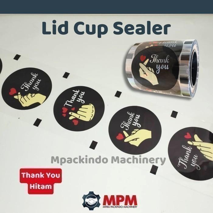 Jual HARGA GROSIR! Plastik Lid Cup Sealer Doraemon 1000 Cup - Thank You ...