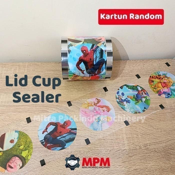 Jual Lid Cup Plastik Seal GAMBAR KARTUN - Kartun Random - Kota Surabaya ...