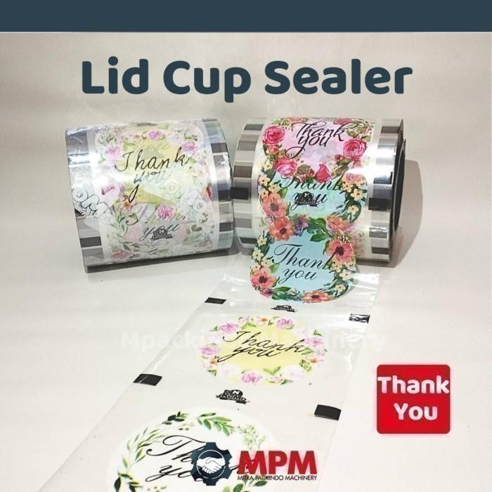 Jual HARGA GROSIR! Plastik Lid Cup Sealer Doraemon 1000 Cup - Thank You ...