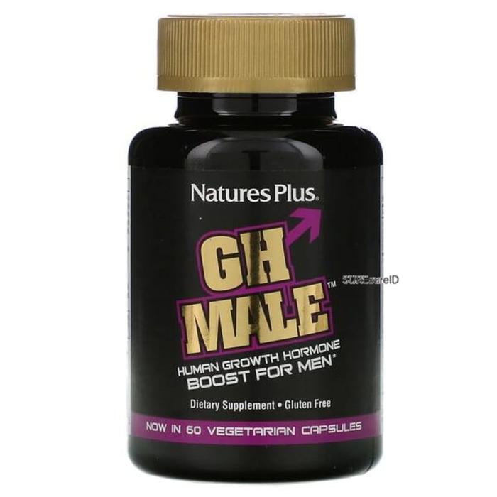 Jual Natures Plus GH Male Human Growth Hormone for Men 60 Caps - Kab ...