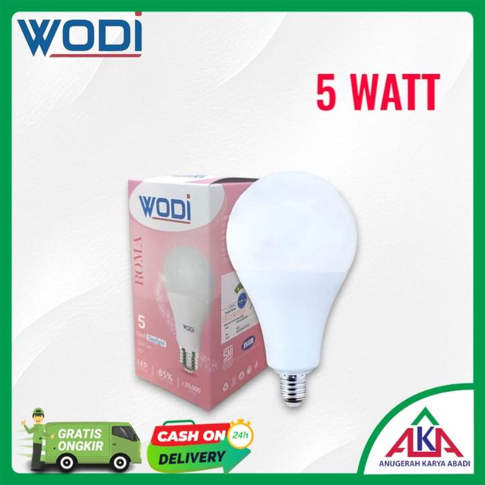 Jual Bohlam Lampu WODI ROMA LED A Bulb AC 5W / 7W / 9W / 12W / 15W ...
