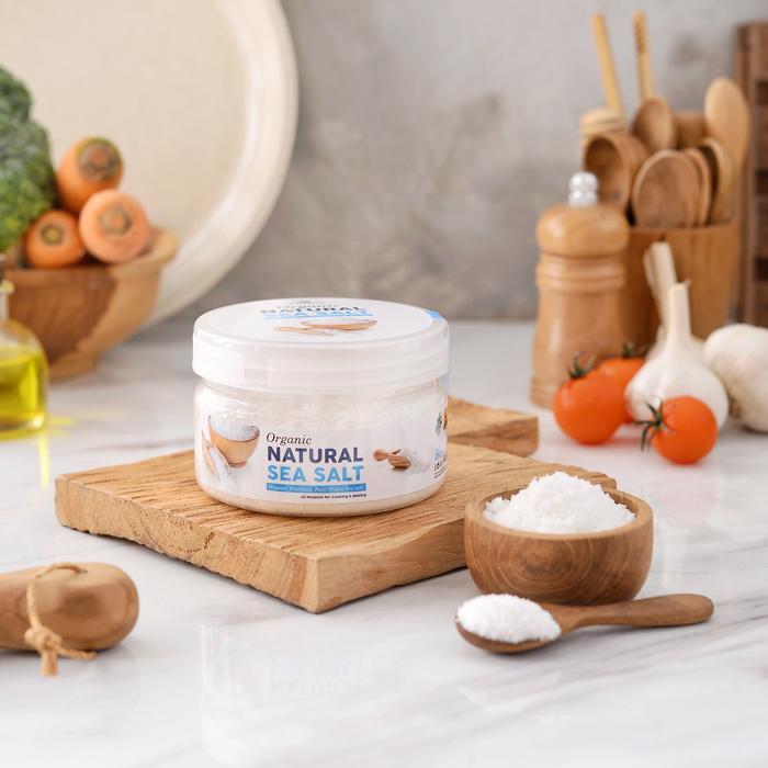Promo Sea Salt Pure Organic Garam Laut Alami Premium Natural Asli 100% ...