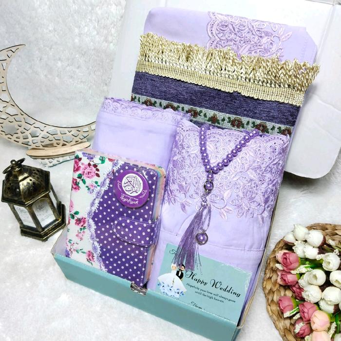 Promo Seperangkat Alat Solat Seserahan / Paket Hantaran Nikah 1 Set ...