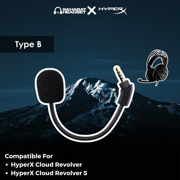 Jual Mic HyperX Cloud X Pro I II 1 2 Core Flight S Revolver Alpha S ...