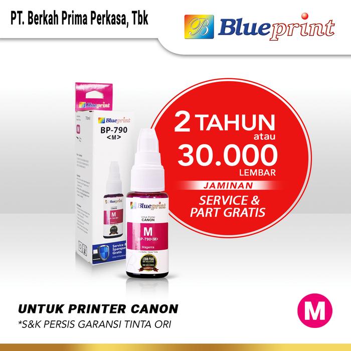 Promo Tinta Canon BLUEPRINT 790 Refill For Printer Canon G1010 G2010 ...
