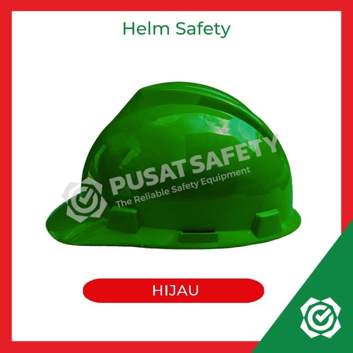 Promo Helm Safety Proyek MSA VGard Lokal Standar - Hijau - Jakarta ...