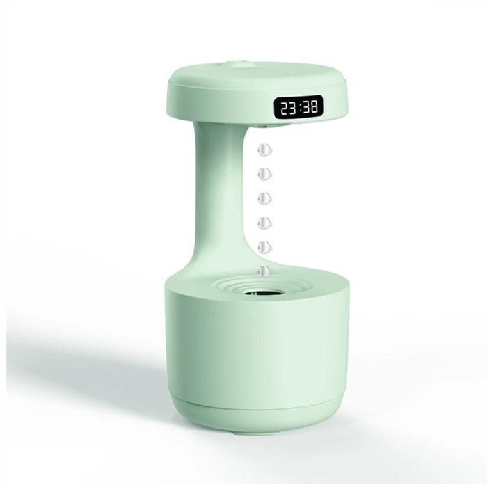 Promo Anti-Gravity Humidifier LED Time Display Water Drop Return Large ...