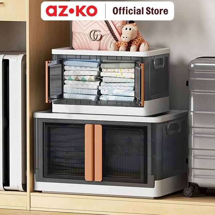 Promo AZKO Stora 64X40X37 Cm Kotak Penyimpanan Lipat Front Opened - 32 ...