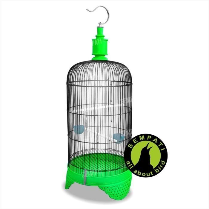 Jual Sangkar Kandang Burung Lovebird Motif Bintang Fullset Tangkringan Cepuk Klem Pion Gantungan ...