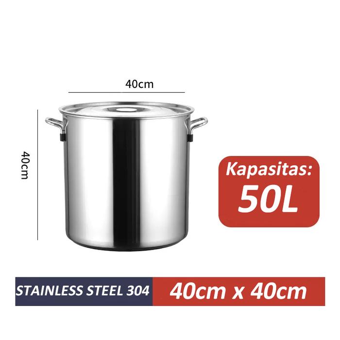 Promo [COD] Royalstar Panci Dandang JUMBO Kapasitas 12L - 170L Bahan ...