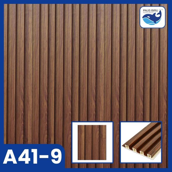 Promo Paus Biru - PREMIUM Wall Panel PVC WoodPanel Dinding Motif Kayu 3D Wpc Panel Terlengkap ...