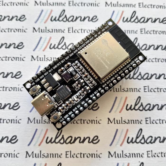 Jual Espressif ESP32 Board WROOM 32 - Socket USB type C - Kota Surabaya ...