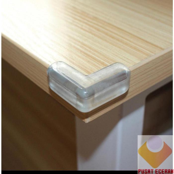Promo karet siku meja L karet anti bentur penahan siku meja kursi ...