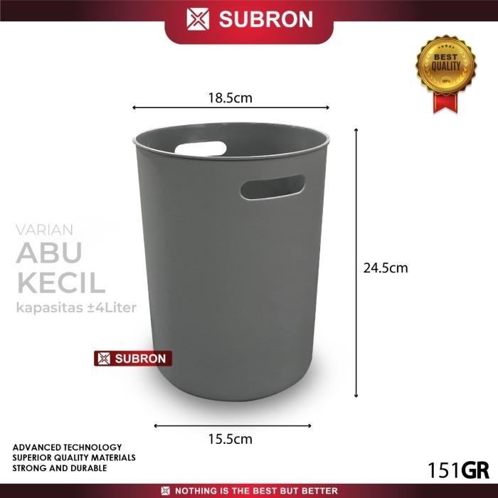 Jual SUBRON Plastic Rubbish Bin Tempat Sampah Minimalis Tong Sampah ...