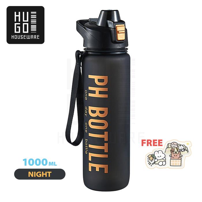 Promo HUGO Botol Minum 1 Liter Premium Botol Air Minum Anak Sport ...