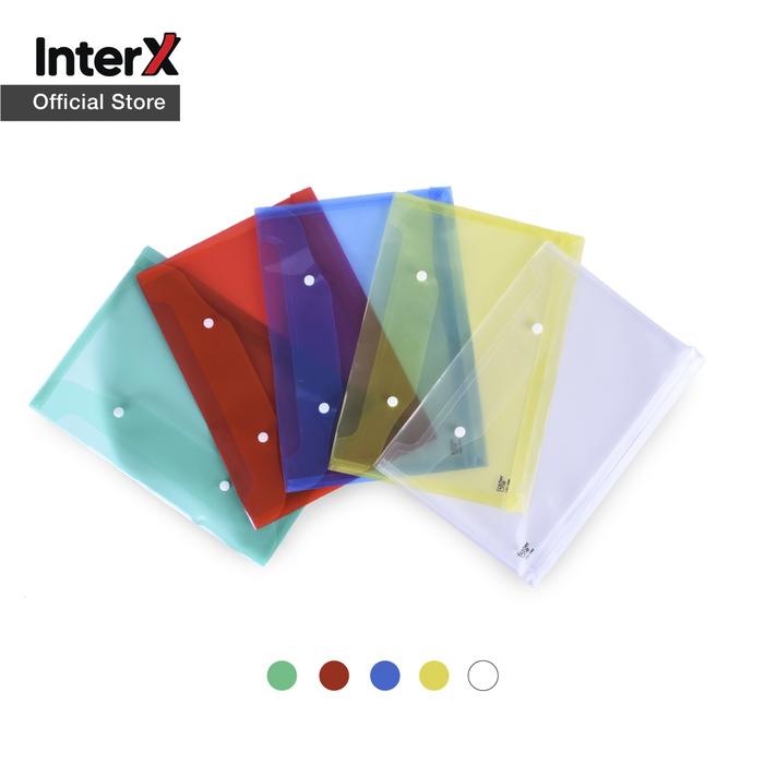 Promo Folder One Map 2 Kancing Punggung / Document File Bag 2 Button ...