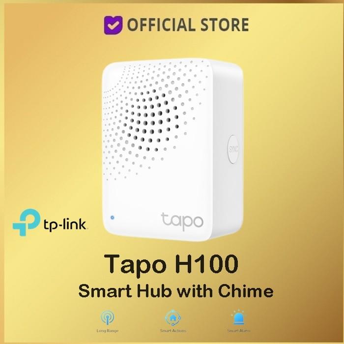 Jual Tp-Link Tapo H100 Smart Hub with Chime smart control H 100 Sensor ...