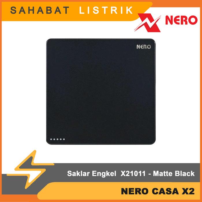 Jual NERO CASA X2 MATTE BLACK SAKLAR ENGKEL - SERI - STOP KONTAK - DATA ...
