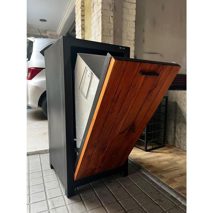 Jual Tempat Sampah Outdoor | Tong Sampah Industrial Besi Galvanis ...