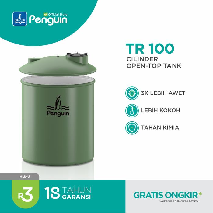 Promo Penguin TR-100 1000 Liter Toren Tandon Tangki Air Cylinder Tank ...