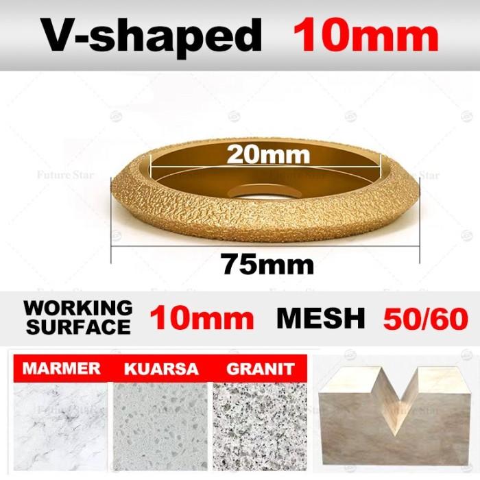 Promo Mata Pinggul Bevel Granit Profile Bullnose Emas Bevel 10mm 20mm ...