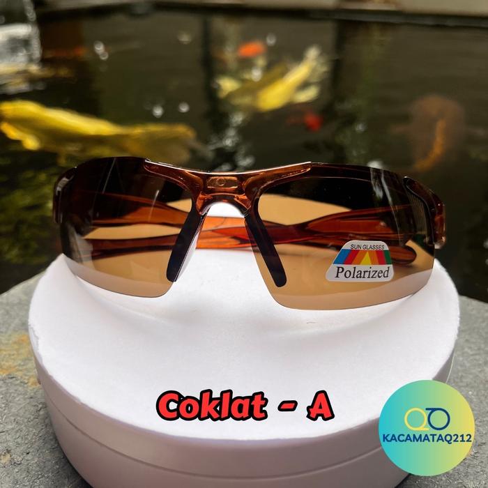 Jual Kacamata Polarized/Kacamata Tembak Ikan/Kacamata Hitam Anti Sinar UV 400 Pria Clubmaster ...