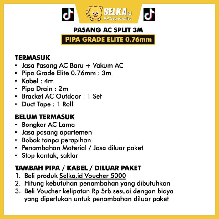 Promo AC SHARP AH-AP7BMY / 7 BMY AC SPLIT 3/4 PK STANDARD PLASMACLUSTER ...