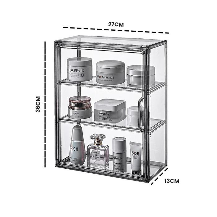Promo U-Living Kotak Display Box Transparan Organizer Box Kosmetik ...