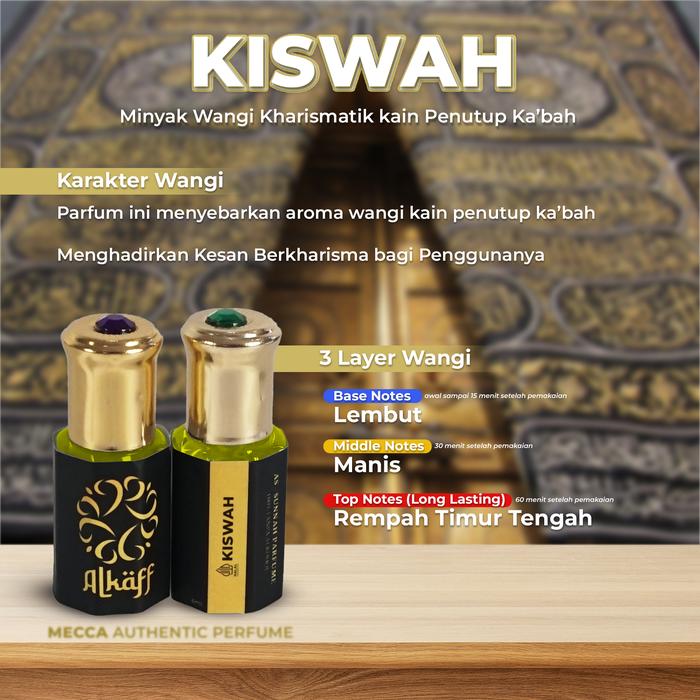 Promo [MECCA AUTHENTIC PERFUME] - PARFUM KHAS MAKKAH (6ML) - ALKAFF ...