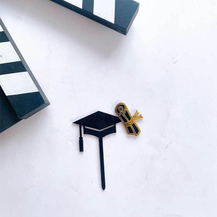 Jual Topper Wisuda - Topper Graduation -Happy Graduation Motif Topi ...