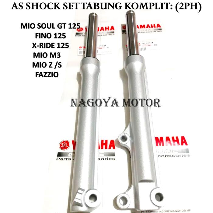 Jual Shockbreaker Depan + As shock Set Komplit 2PH Mio M3 - Xride 125 ...