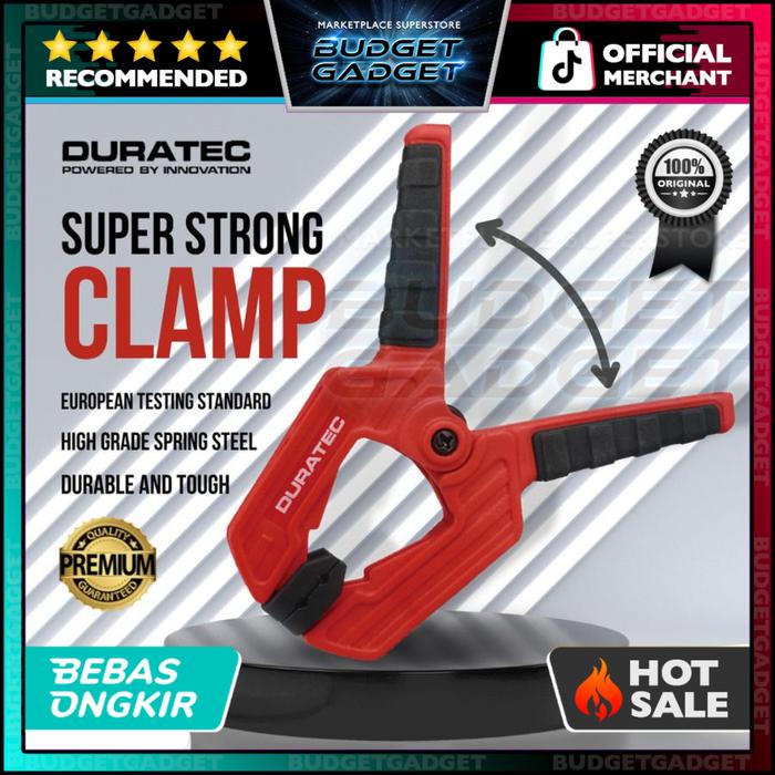Jual DURATEC Klip Jepit Kayu Spring Clamp Strong Wood Carpenter - S825 ...