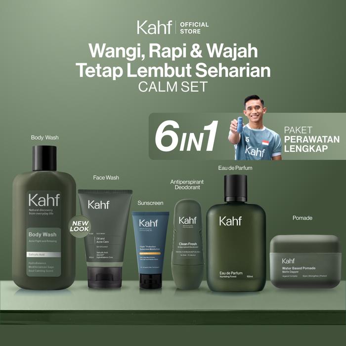 Promo [KAHF BUNDLE 6IN1 PAKET PERAWATAN LENGKAP] Paket Complete ...