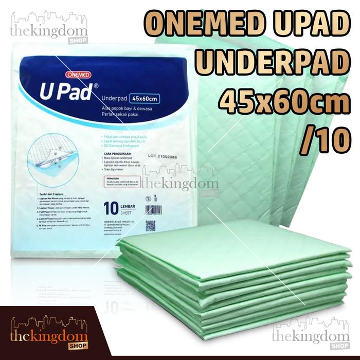 Jual Onemed Upad Underpad 45x60cm Alas Perlak Dewasa Disposable /10 ...