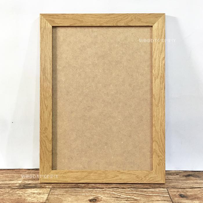 Jual Frame Poster A4 21x29,7 cm - Bingkai Kayu Pinus Natural - Pigura ...