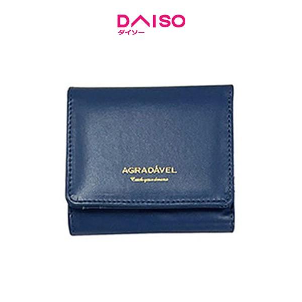 Jual Daiso Ladies Bifold Wallet -With Fastener- - Navy - Jakarta Pusat ...