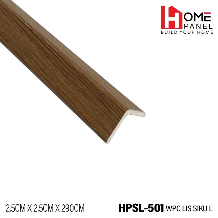 Promo Lis Siku Tutup WPC Wall Panel Corner Cover PVC Woodpanel ...