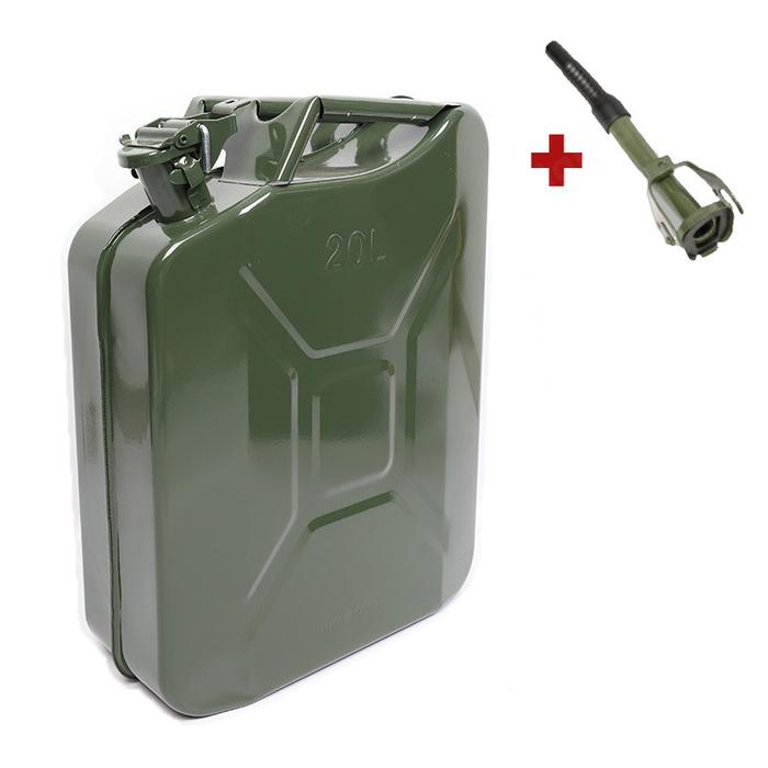 Promo JERIGEN BESI BENSIN 5/10/20L JERIGEN BESI BENSIN SOLAR JERRYCAN ...