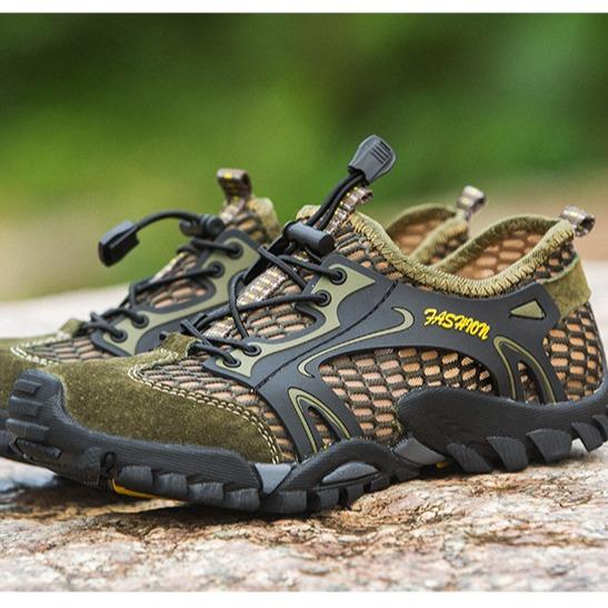 Promo Sepatu Gunung Waterproof Sepatu Hiking Sepatu Trekking Sepatu ...