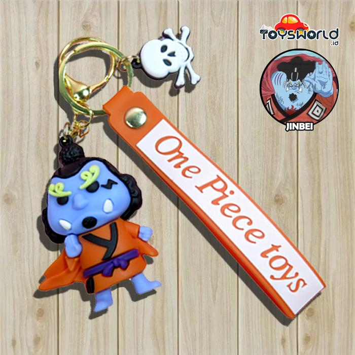 Jual Keychain karakter anime One Piece - Jinbei - Jakarta Barat ...