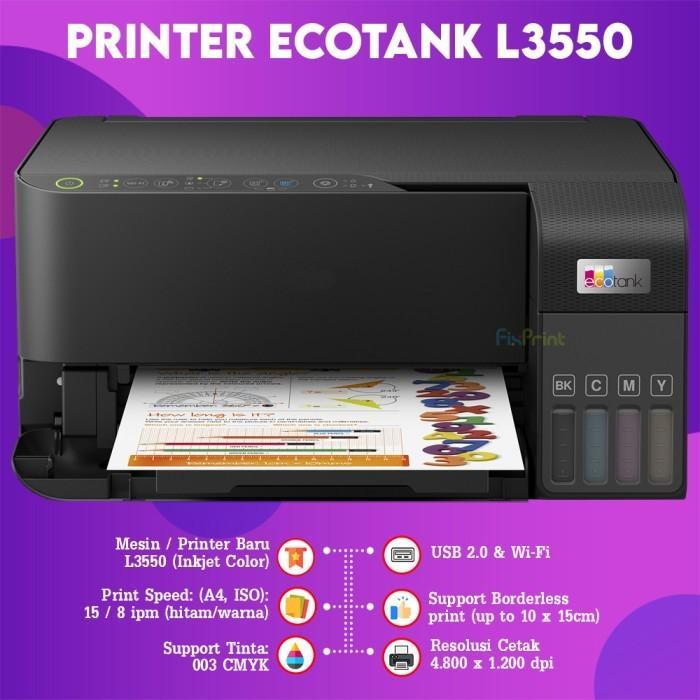 Promo Printer Epson L3250 / L3256 / L3251 / L3550 / L3556 All-In-One ...