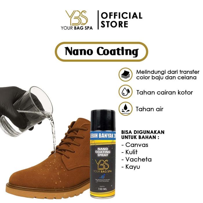 Jual Nano Coating Spray Anti Air Tas & Sepatu – Waterproof Spray Aman ...
