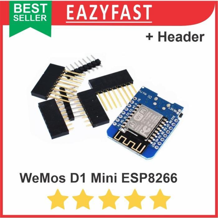 Jual WEMOS D1 Mini Nodemcu ESP8266 12E Wifi IOT Internet - Kab. Bandung ...