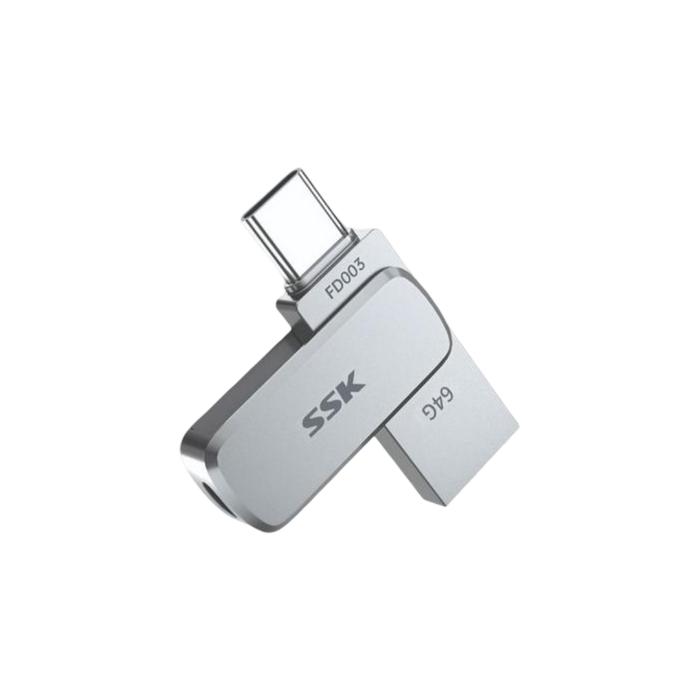 Jual SSK FD003 FD-003 Flashdrive USB Flashdisk OTG Dual Drive USB3.2 ...